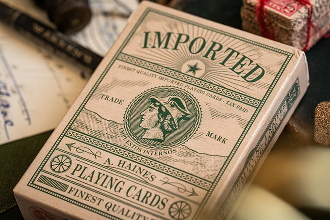Imported Playing Cards (Original Green) – A Haines Playing Cards