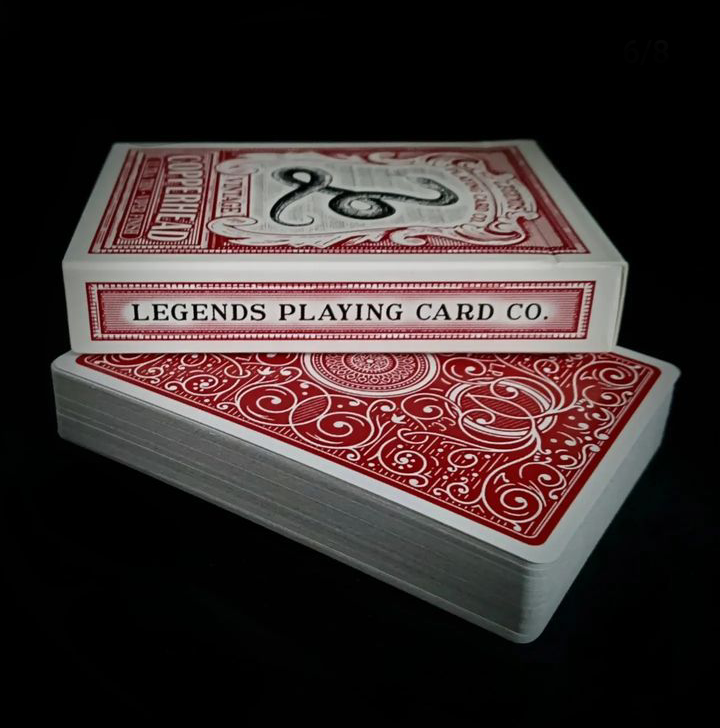 COPPERHEAD VINTAGE EDITION (2023) PLAYING CARDS - SIGNED BY THE ARTIST ...
