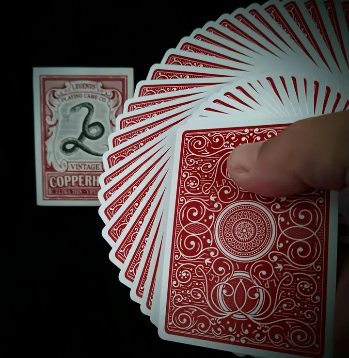 COPPERHEAD VINTAGE EDITION (2023) PLAYING CARDS - SIGNED BY THE ARTIST ...